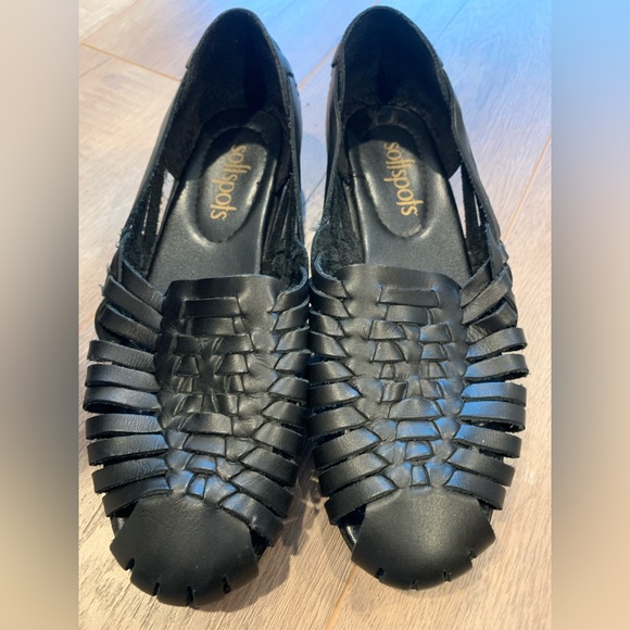 soft spots | Shoes | Very Gently Worn Black Soft Spot Huarache Shoes ...